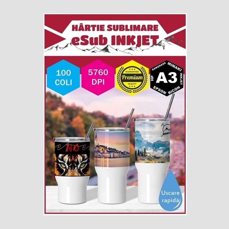 Hârtie profesională pentru sublimare - A3